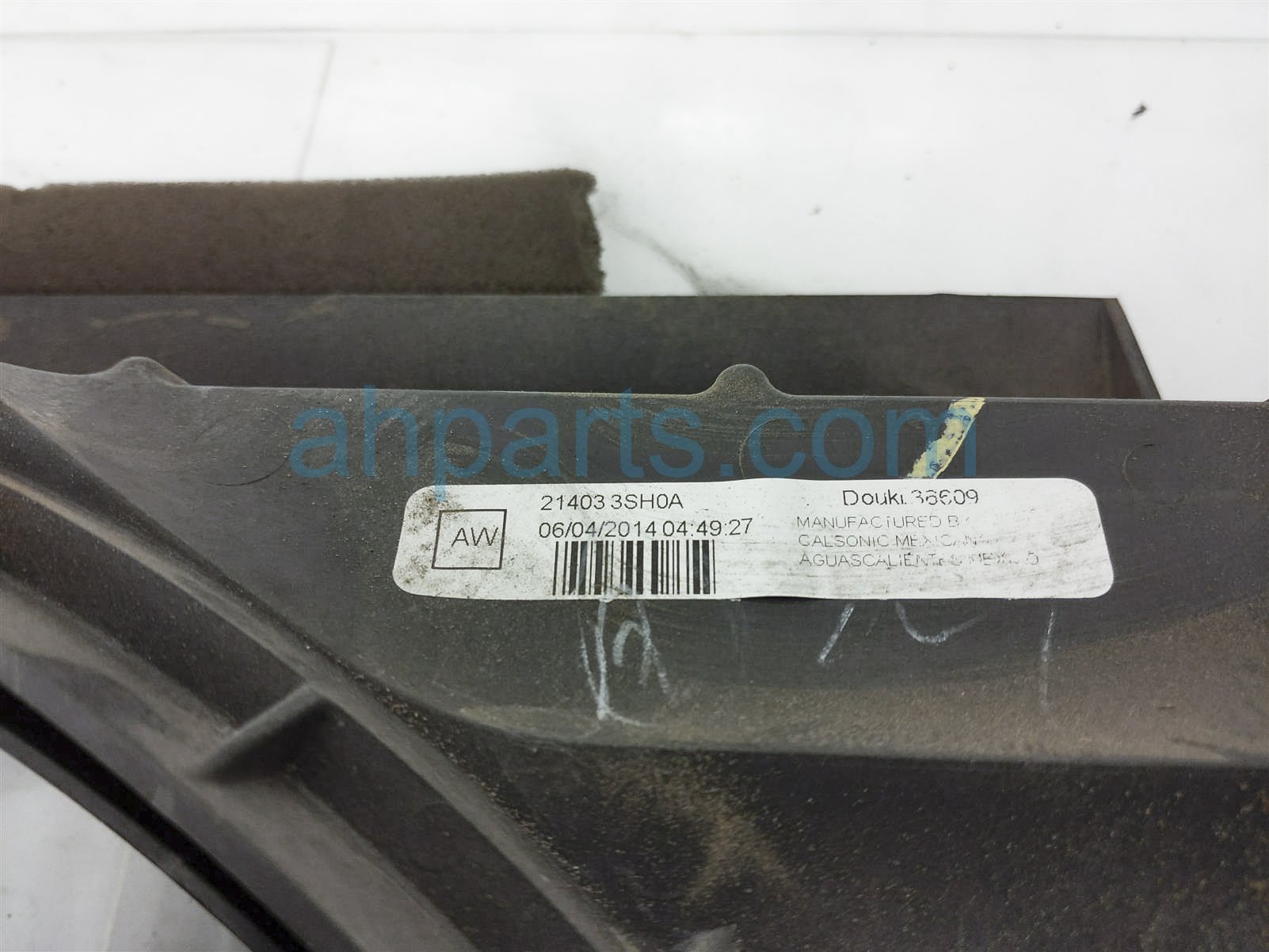 Sold 2014 Nissan Sentra Cooling Radiator Fan Assembly - 1.8l Sv 21481 ...