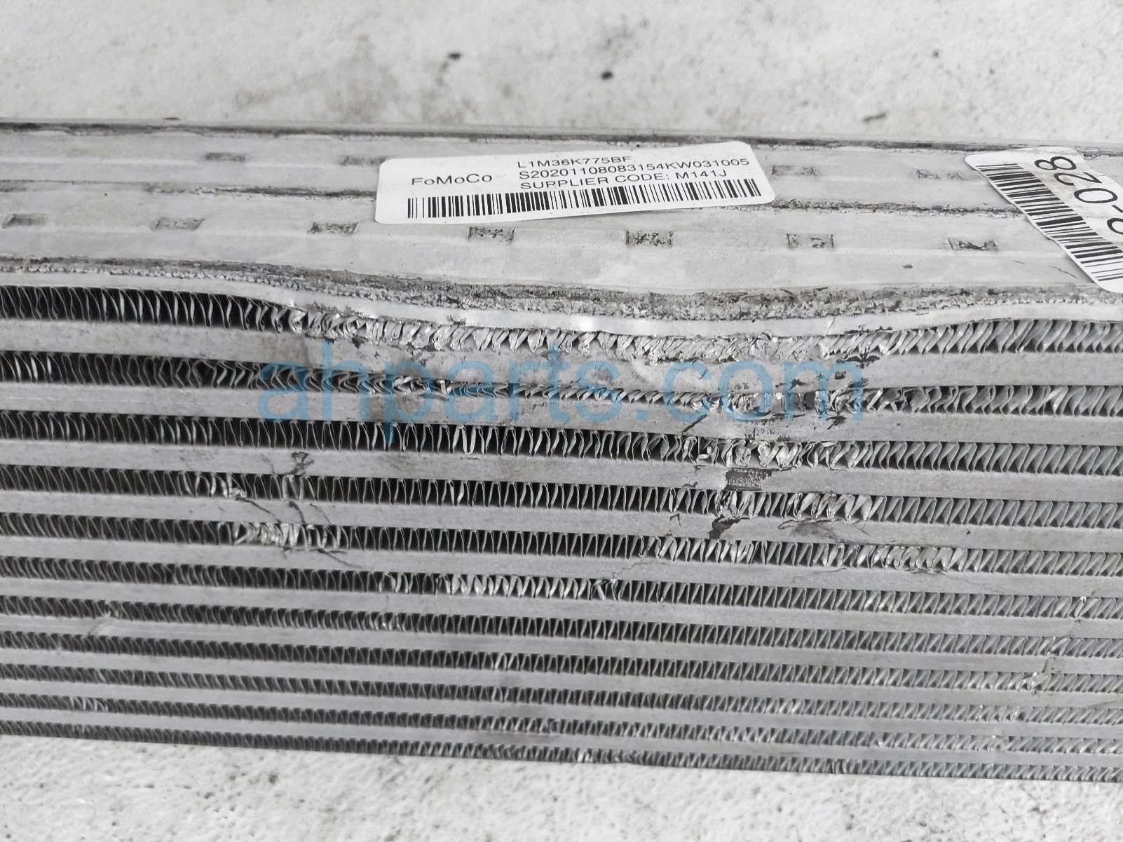 Sold 2021 Ford Explorer Intercooler Assy Bent Fins LIM3-6K775-BF,