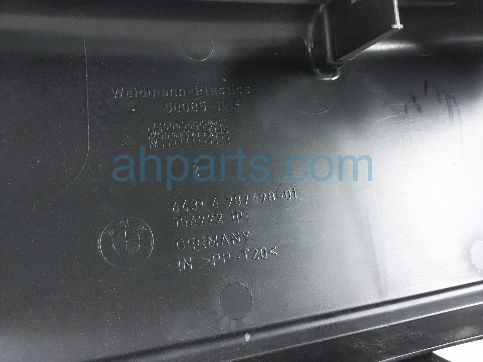 Sold 2006 BMW 330i Intake Cabin Air Filter Housing Case Assy 64-31-6 ...