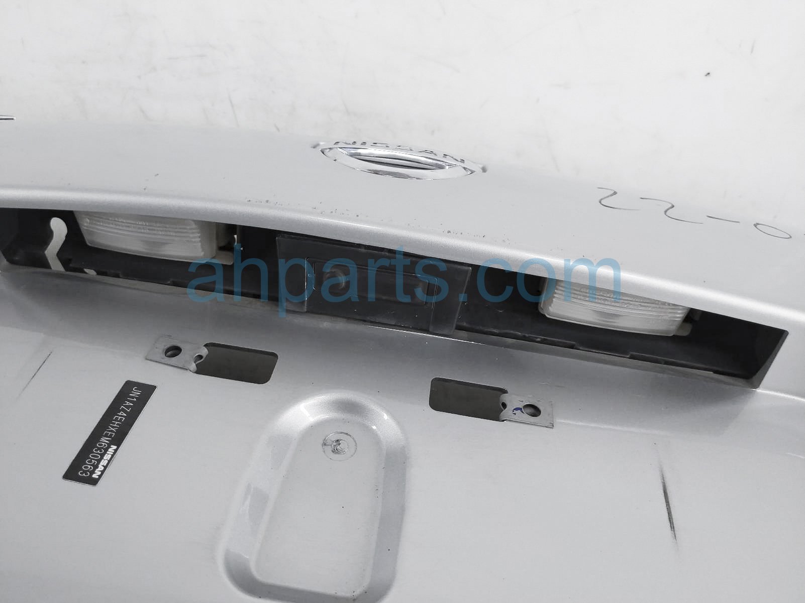 2014 Nissan 370z Rear Bumper Cover - Silver HEM22-1EA0H,