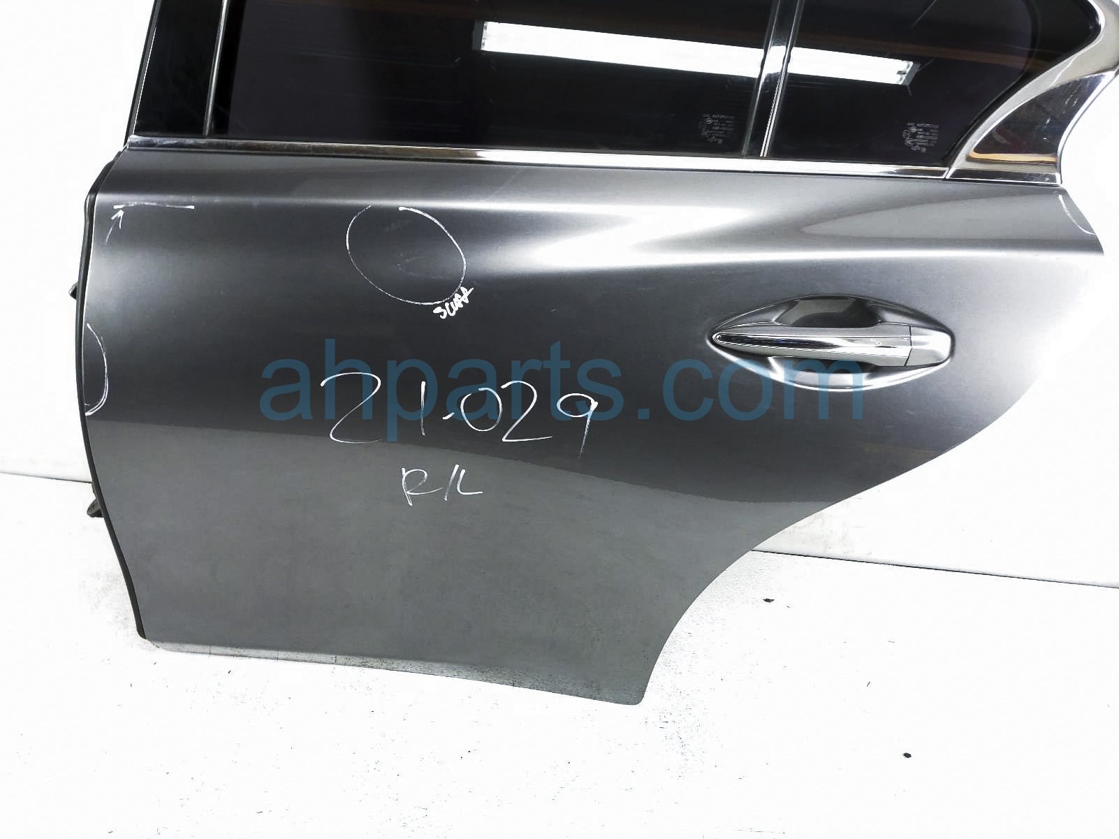 Sold 2014 Infiniti Q50 Rear Driver Door - Grey - No Inside Trim* H210A ...