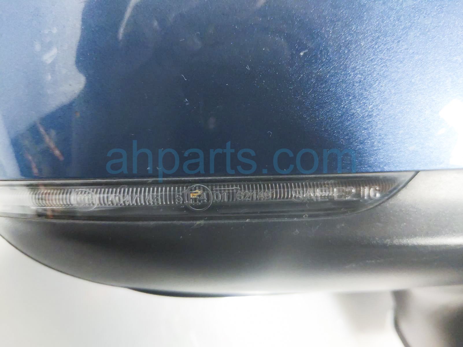 Sold 2018 Mazda 3 Rear Passenger Side View Mirror - Blue BADE-69-121B,