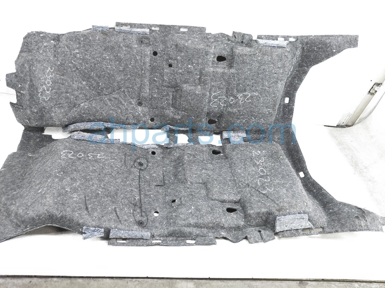 Sold 2020 Nissan Sentra Front / Ground Floor Carpet - Black 74902-6LB0A,