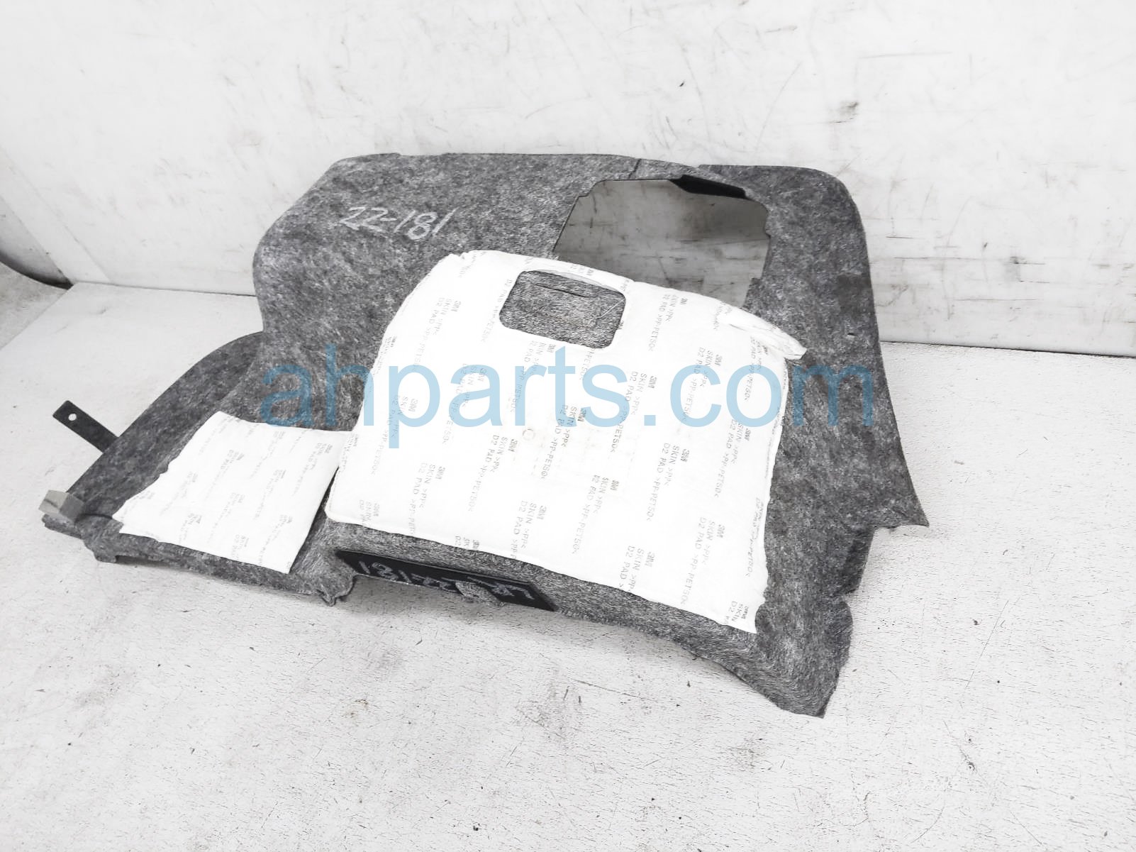 Sold 2018 Hyundai Sonata Driver Inside Cargo Trunk Trim Liner 85730 ...