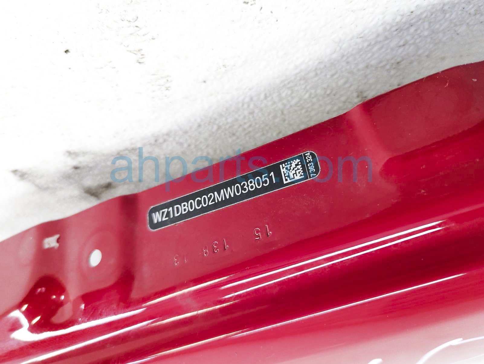 Sold 2021 Toyota Supra Front Passenger Fender - Red 53811-WAA01,