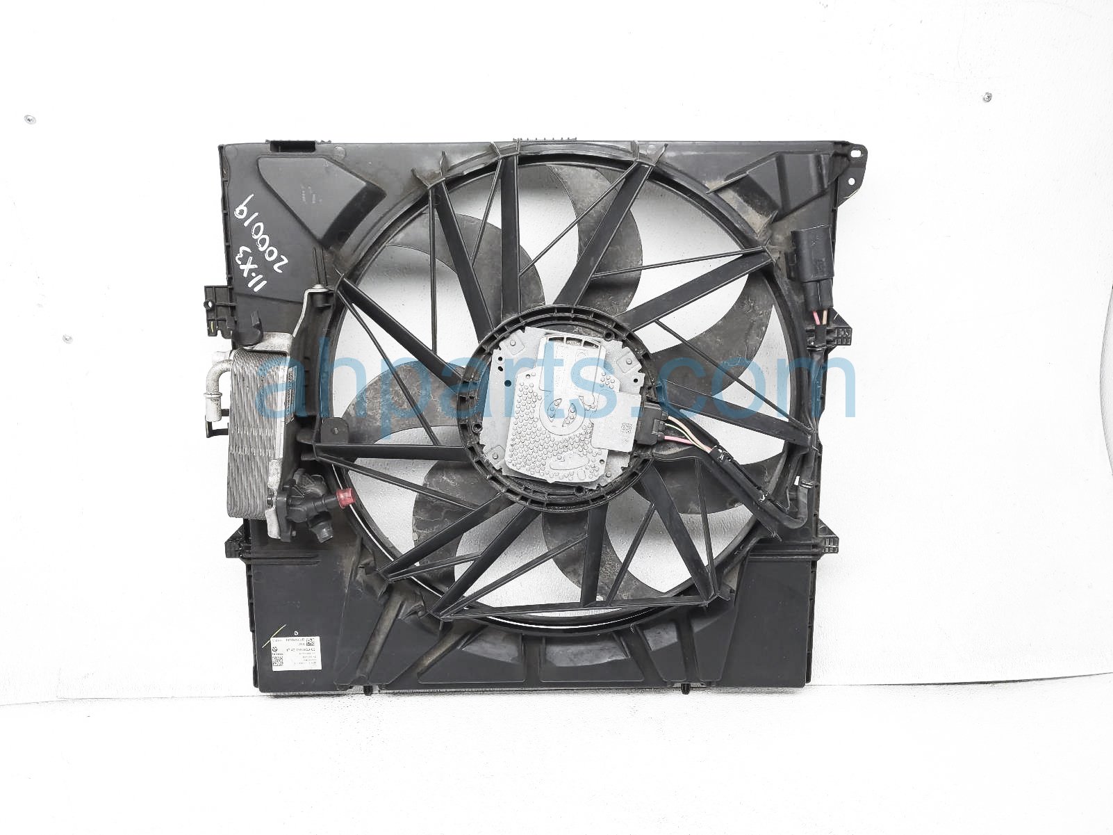 Sold 2011 BMW X3 Radiator Cooling Fan Assy 17-42-7-593-850,