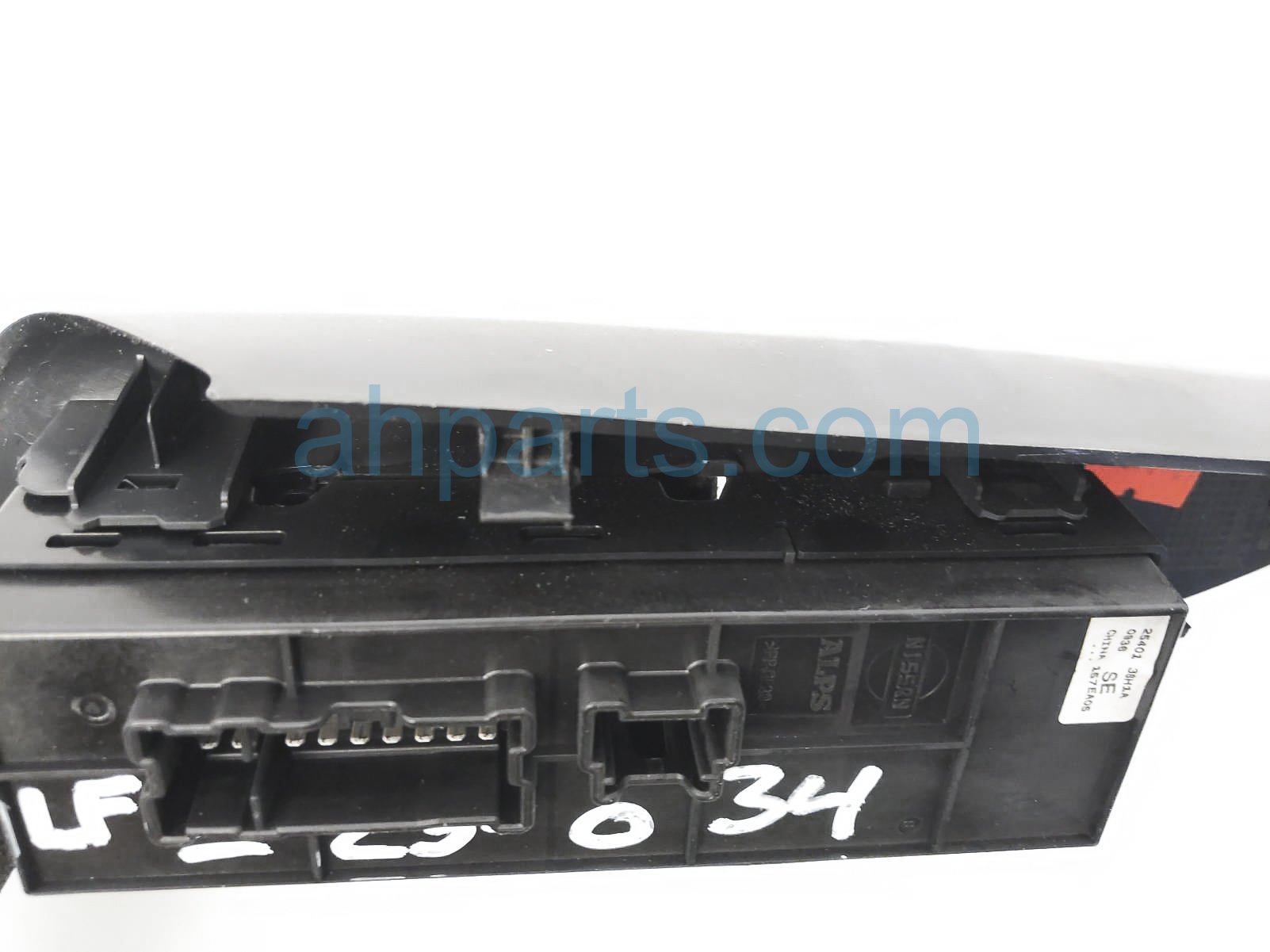 Sold 2016 Nissan Sentra Power / Master Window Control Switch 80961-3SG0B,