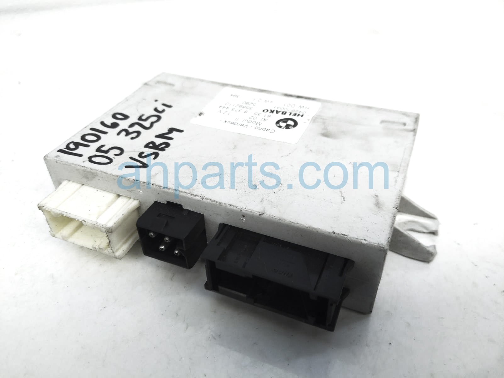 Sold 2005 BMW 325ci Convertible Top Control Module Unit 61-35-6-960-141,