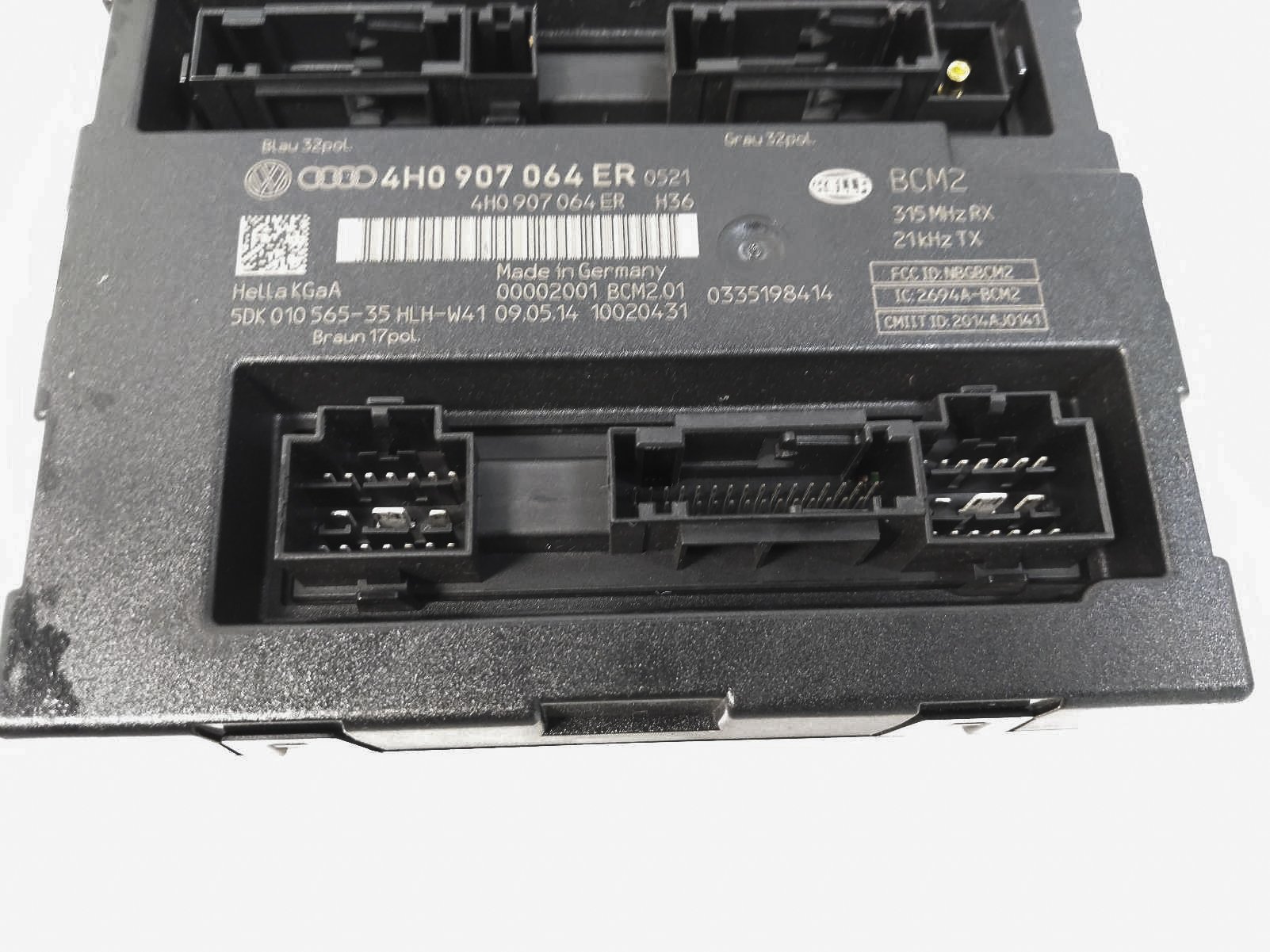 2014-2018 Audi A6 Central Body Control Module Bcm 4H0-907-064-Er | eBay