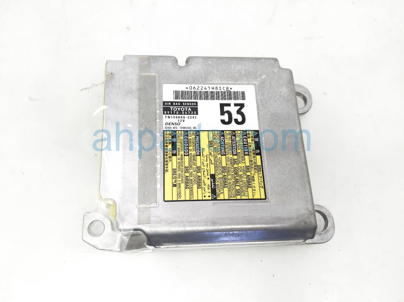 Sold 2015 Toyota Camry Srs Airbag Computer Module - Good 89170-06720,