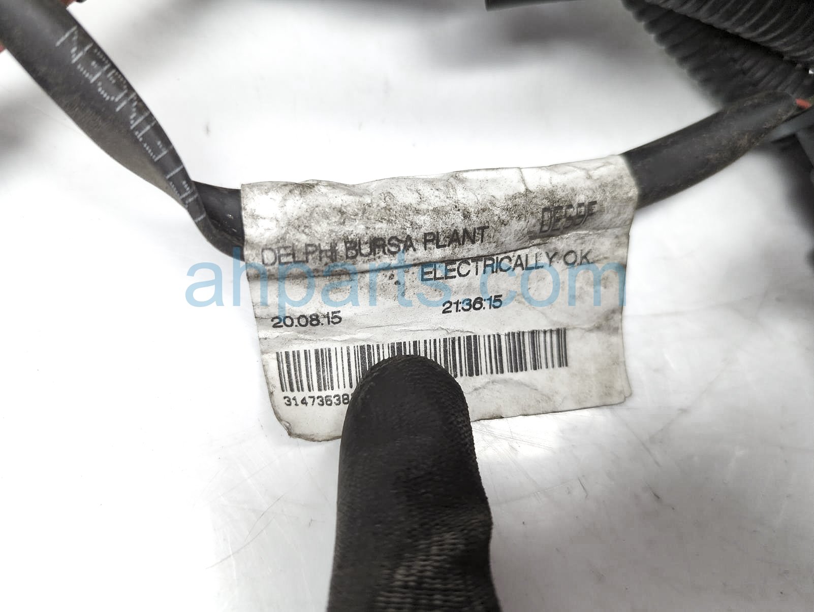 Sold 2016 Volvo S60 Positive Battery Cable W/relay 31473638,