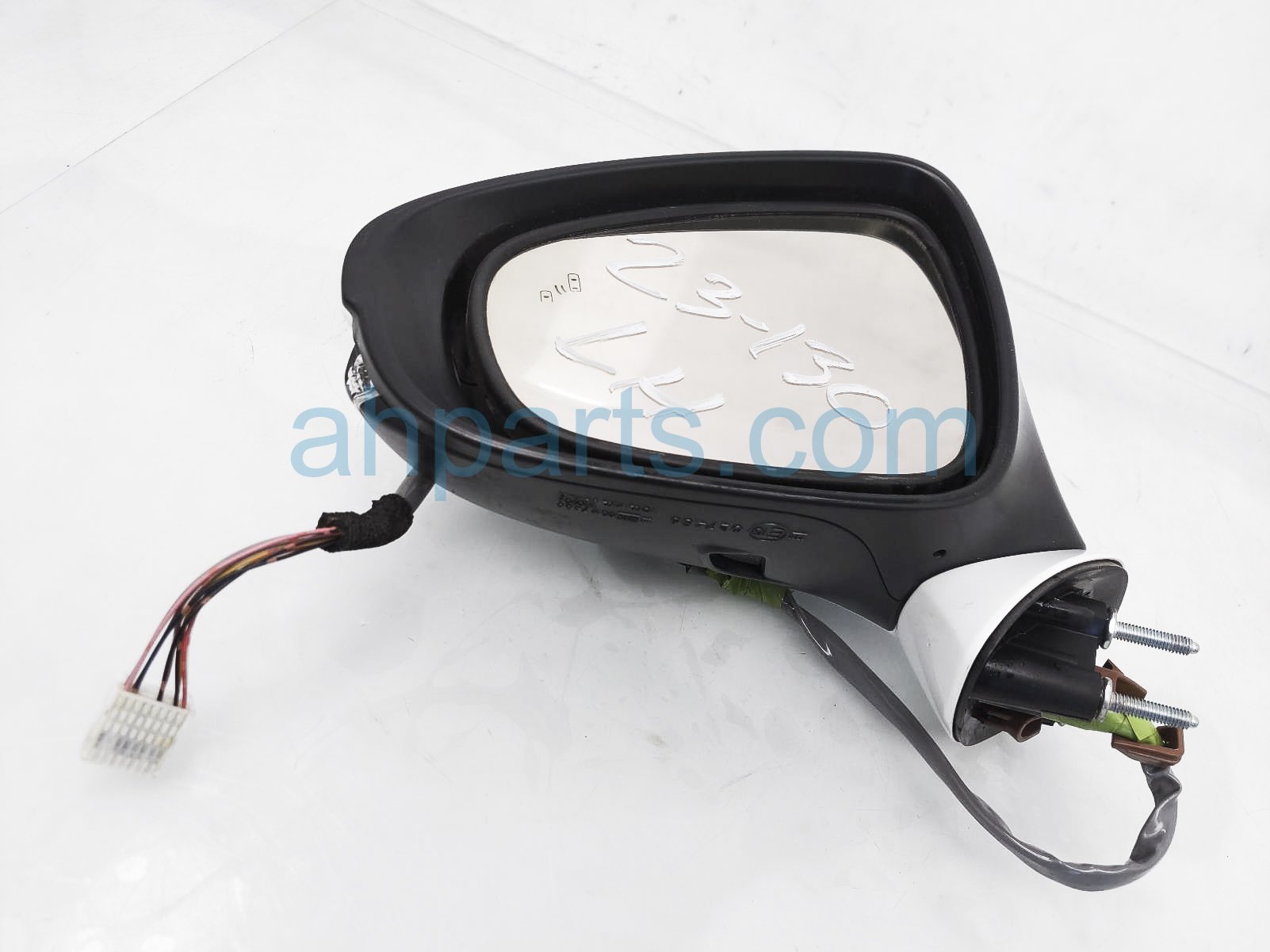 Sold 2014 Lexus Is 250 Rear Driver Side View Mirror - White 87940-53710-A0,