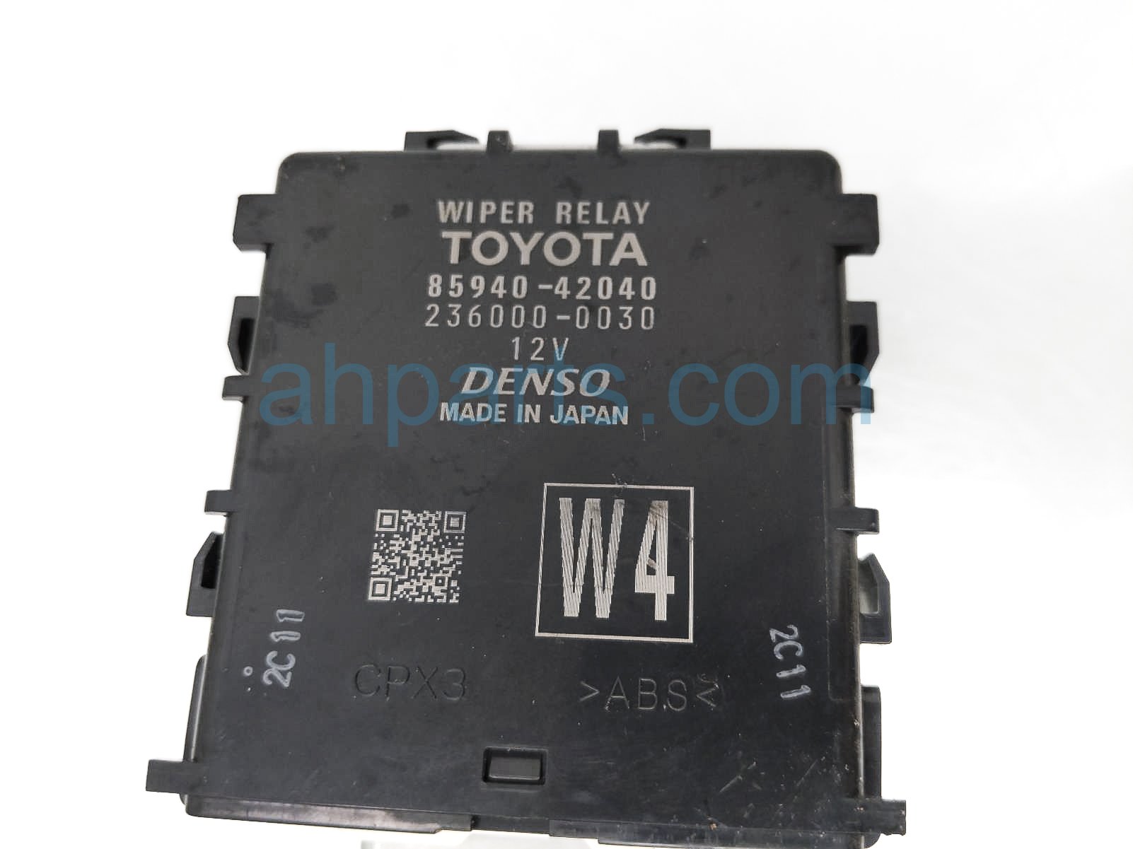 Sold 2019 Toyota Rav 4 Windshield Relay Assy 85940-42040,