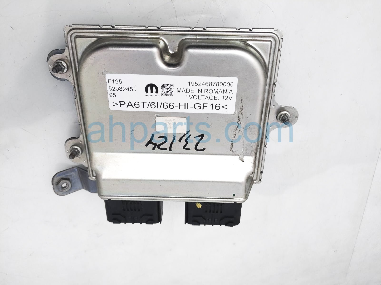 Sold 2020 Jeep Renegade Voltage Stability Module 52082451,