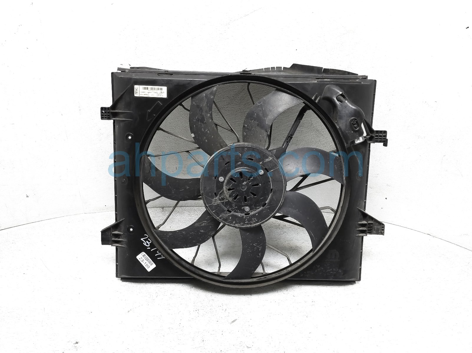 Sold 2020 Dodge Durango Cooling Radiator Fan Assembly 52014787AC