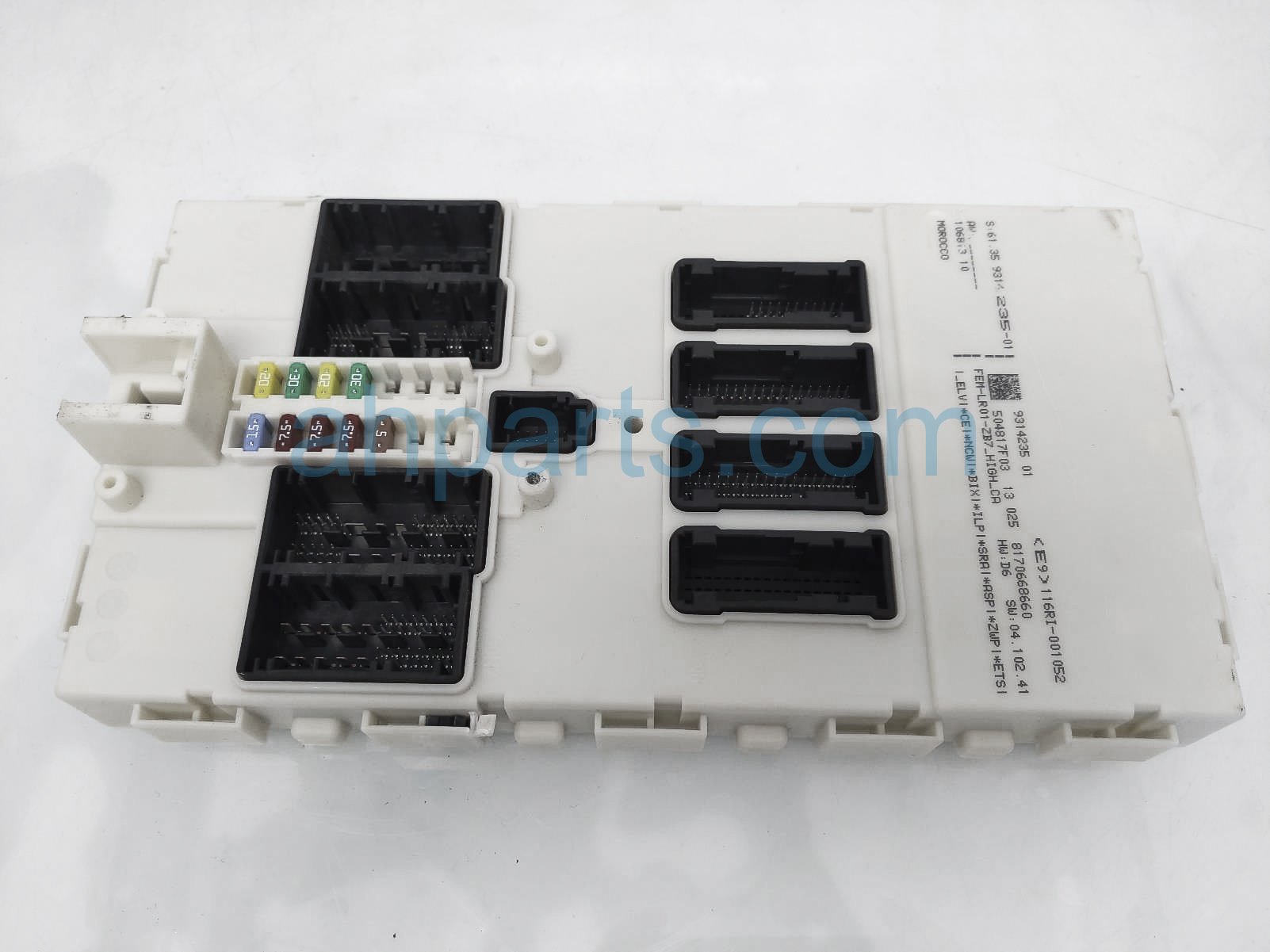 Sold 2013 BMW 328i Front Body Control Module Unit 61-35-9-314-235,