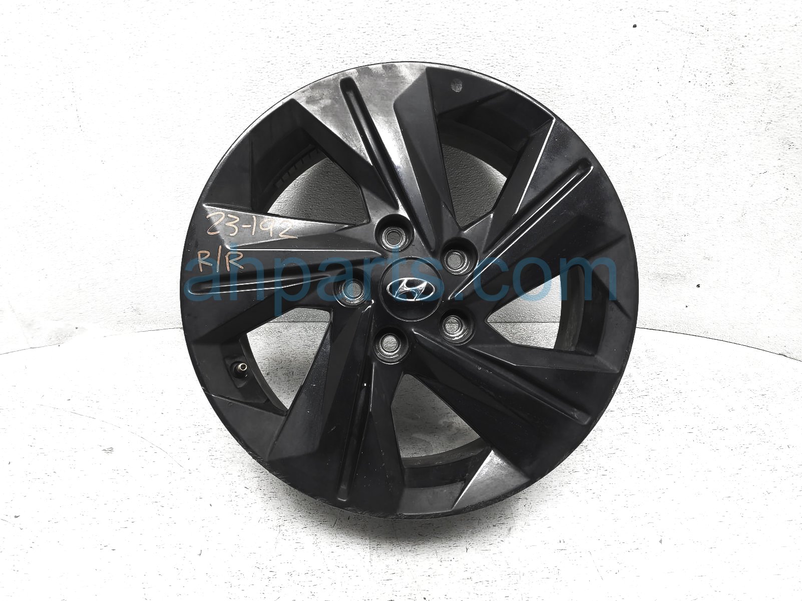 Sold 2021 Hyundai Elantra Rear Passenger Wheel / Rim - Black * 52910-AB200,