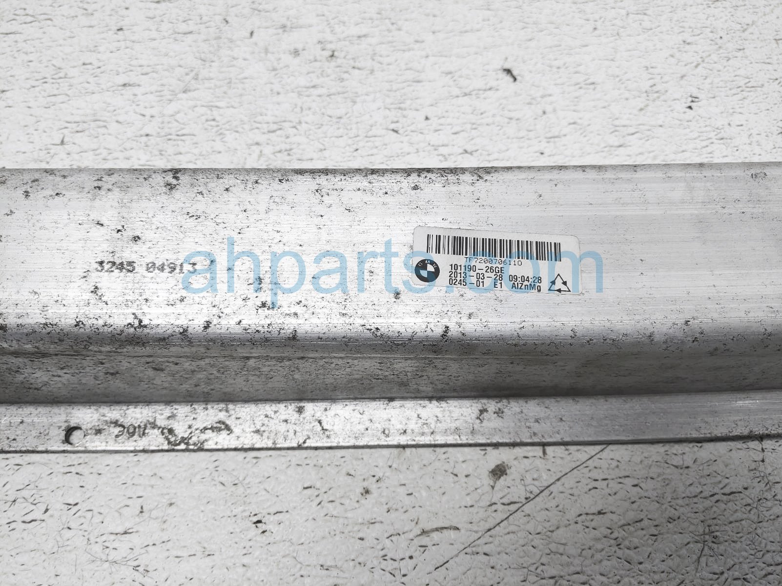 Sold 2013 BMW 528i Beam Front Bumper Reinforcement Bar 51-11-7-200-706