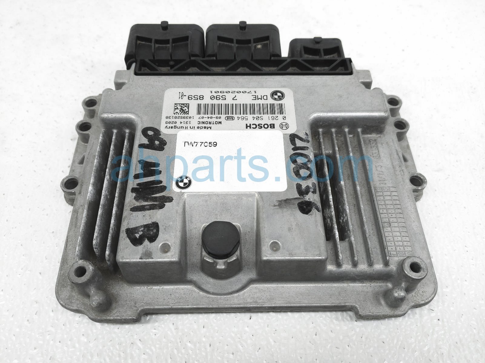 Sold 2009 BMW Mini Cooper Ecu / Computer Engine Control Module Unit 12 ...