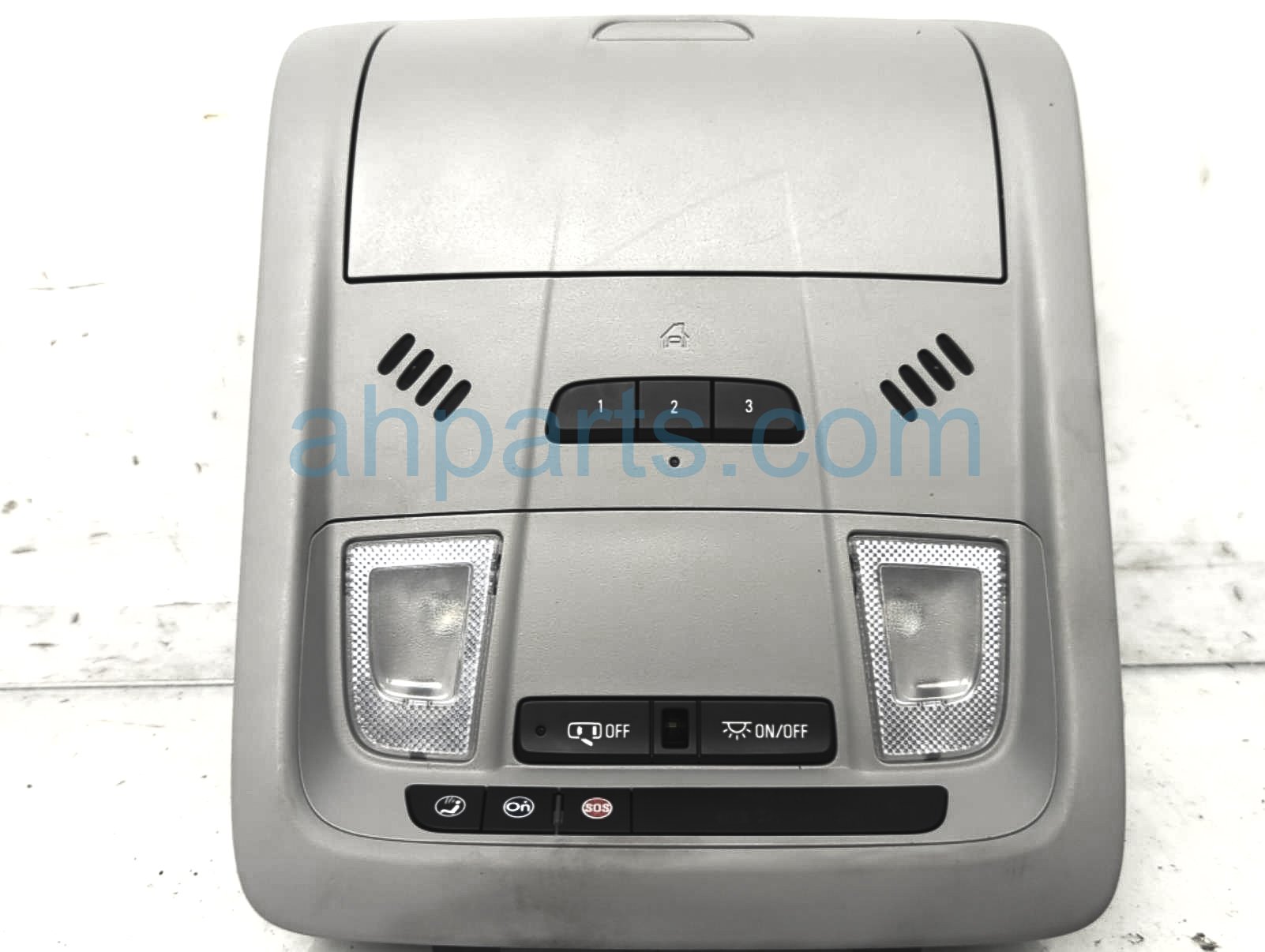 Sold 2021 GMC Terrain Overhead Console / Map Light - Grey 84752527