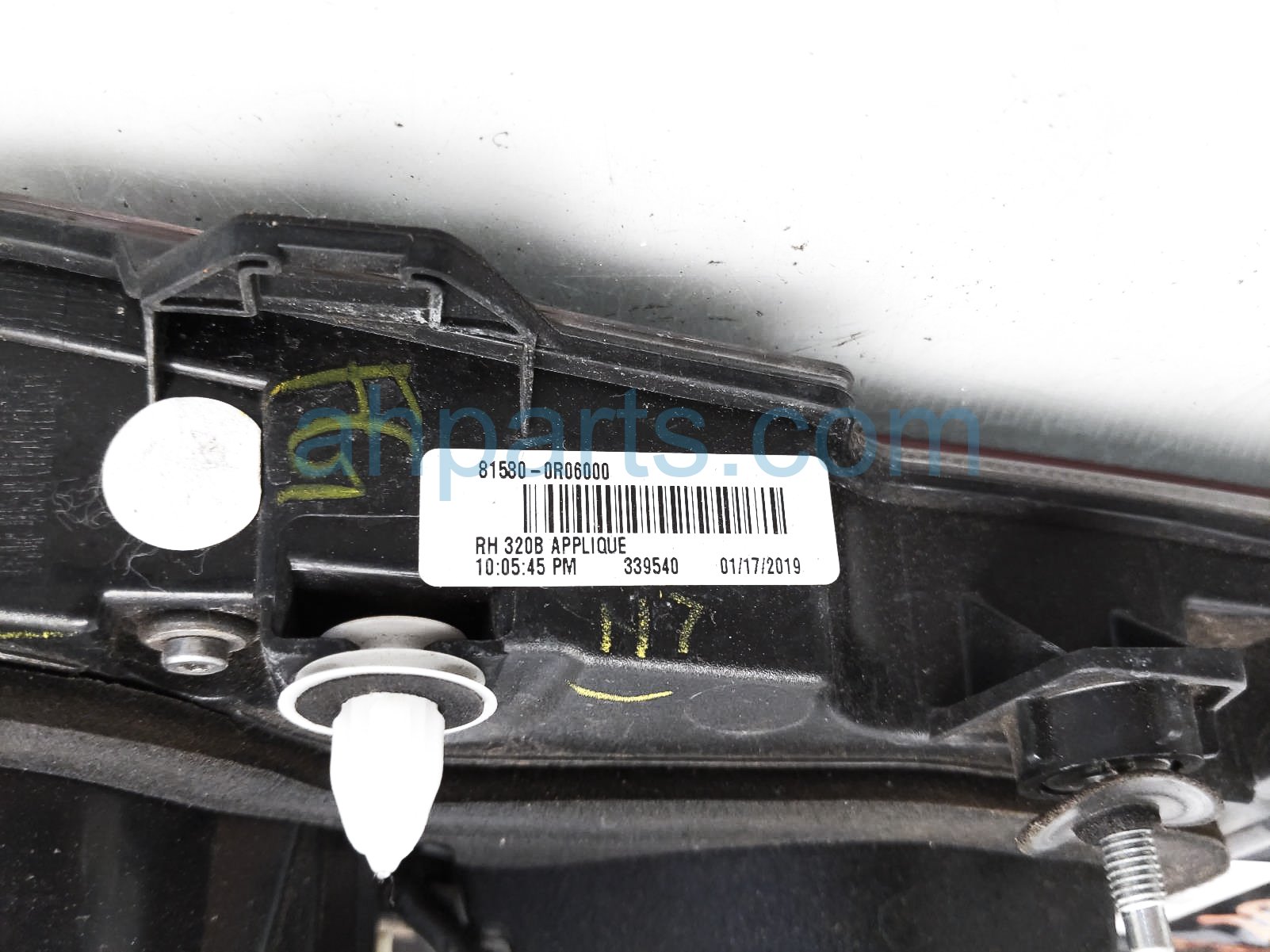 Sold 2019 Toyota Rav 4 Rear Passenger Tail Lamp / Light ( On Gate ...
