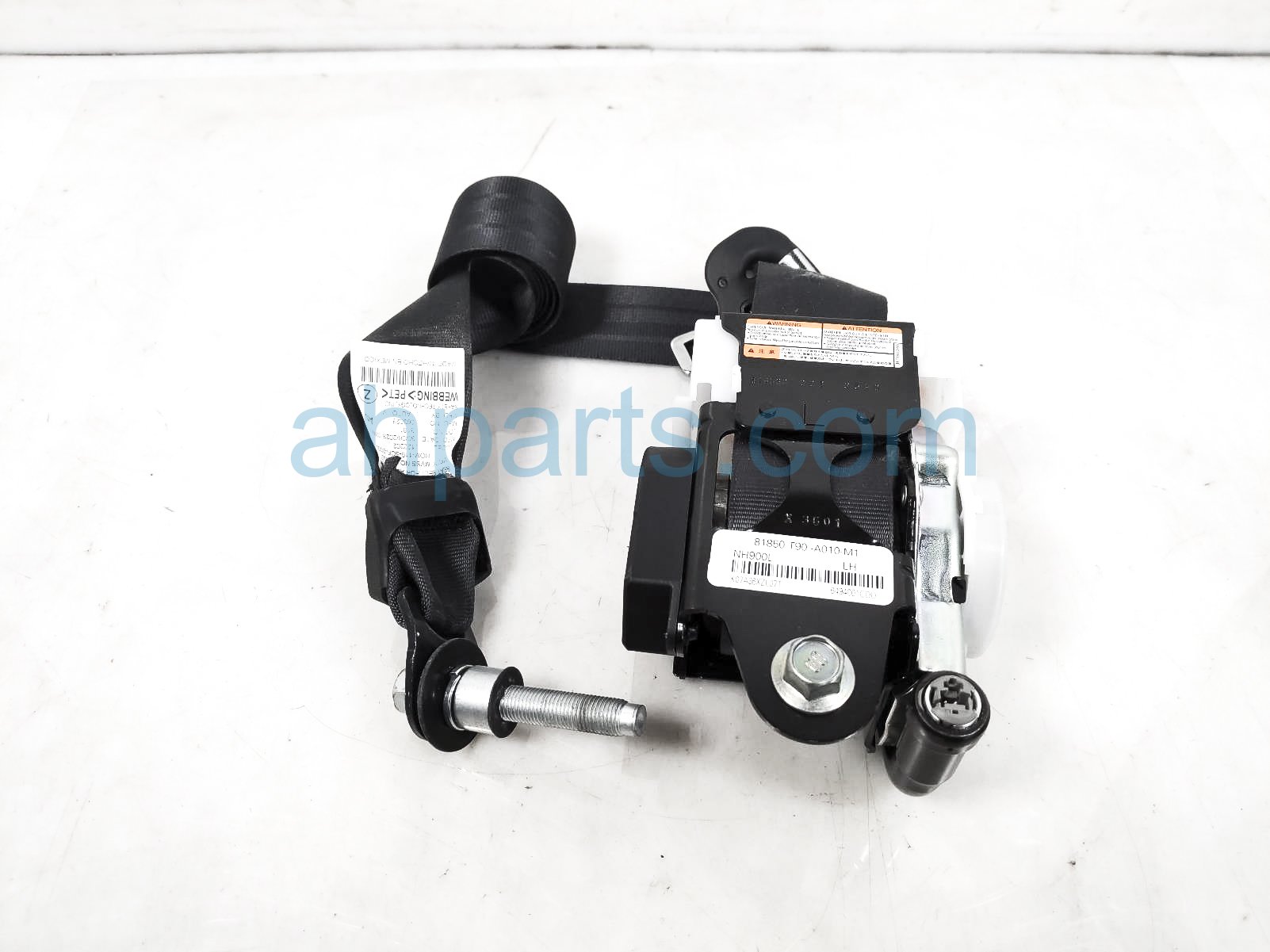 Sold 2023 Honda Pilot Front Driver Seat Belt Retractor - Black 81850 ...