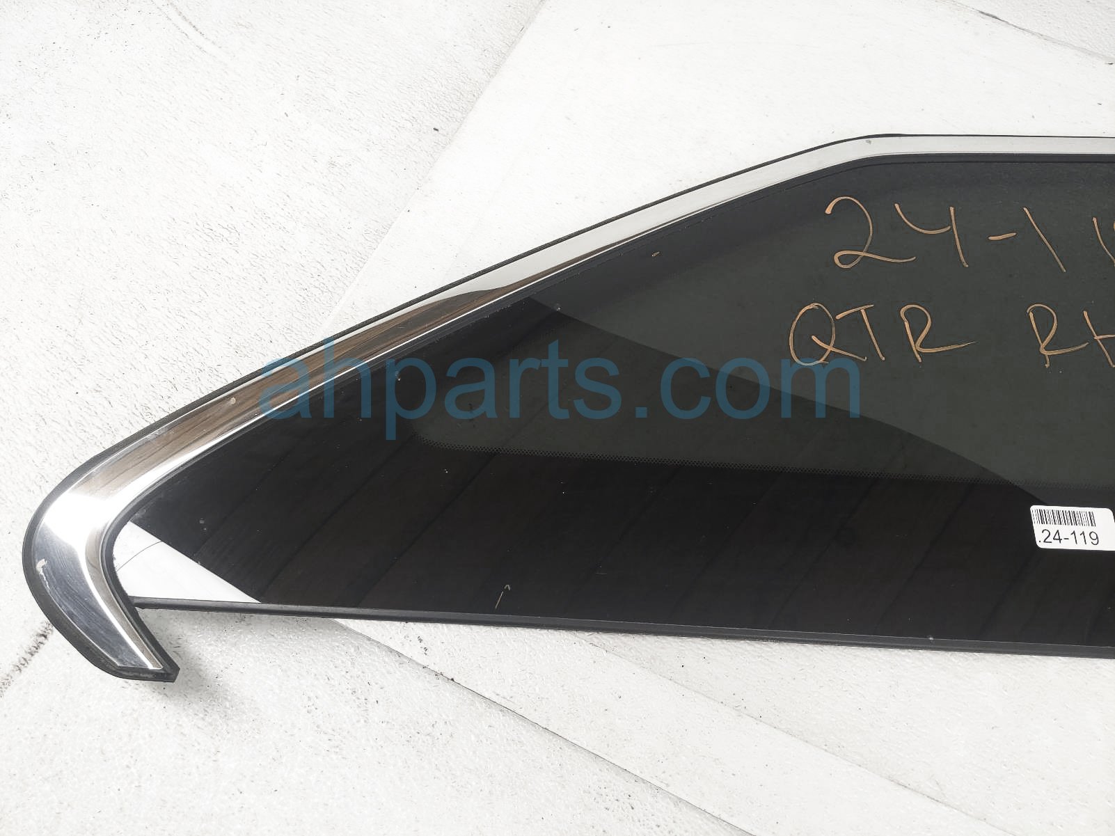 Sold 2022 Toyota Sienna Passenger Quarter Window Glass 62730-08201,