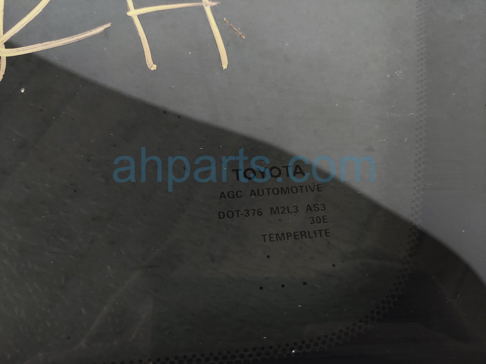Sold 2022 Toyota Sienna Passenger Quarter Window Glass 62730-08201,