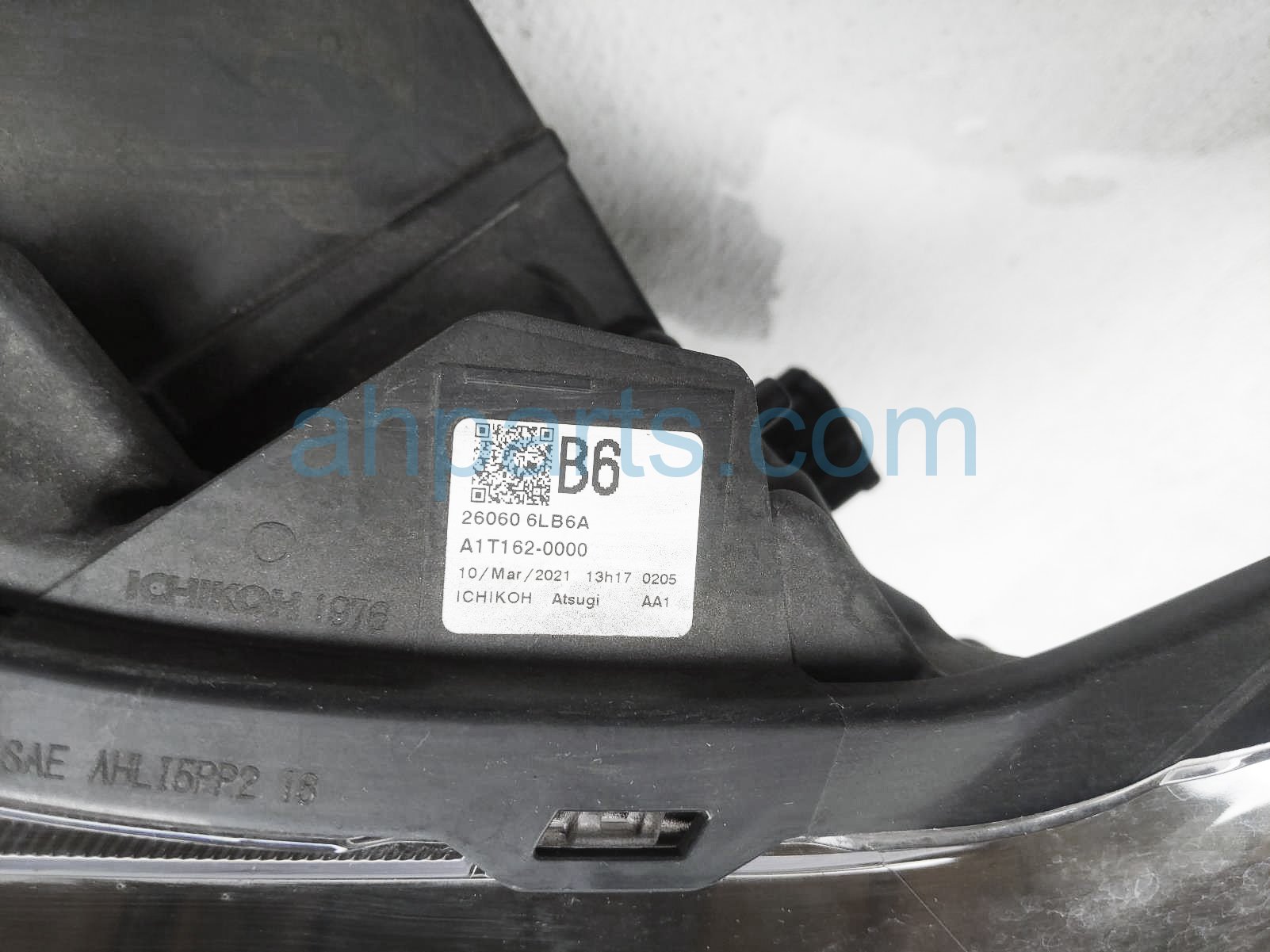 Sold 2021 Nissan Sentra Headlight Driver Headlamp / Light 26060-6LB6A,