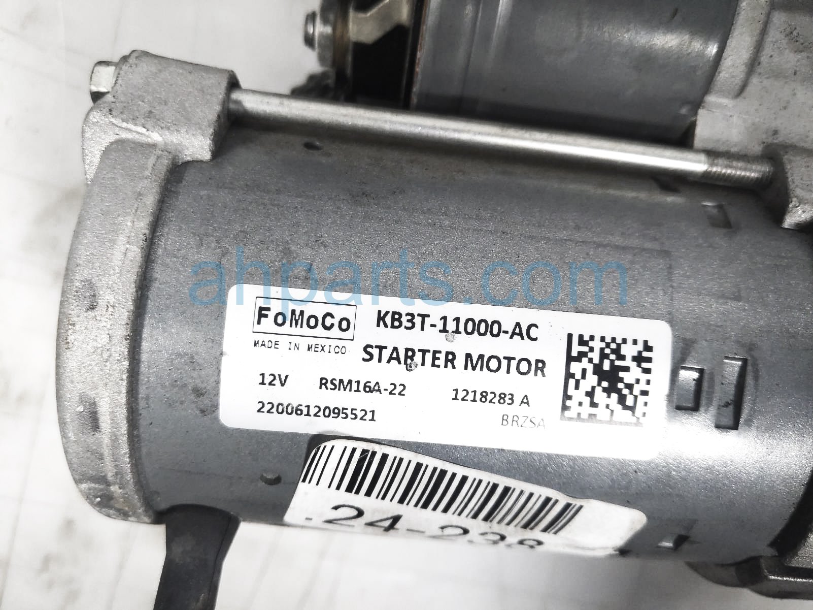Sold 2020 Ford Ranger Starter Motor KB3Z-11002-C