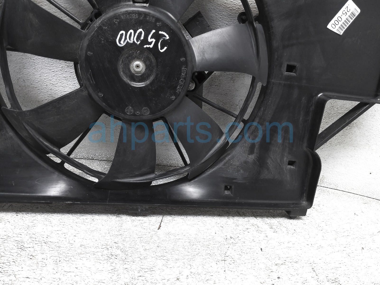 Sold 2018 Honda Accord Cooling Radiator Fan Assembly - Hybrid 19015-6C1 ...