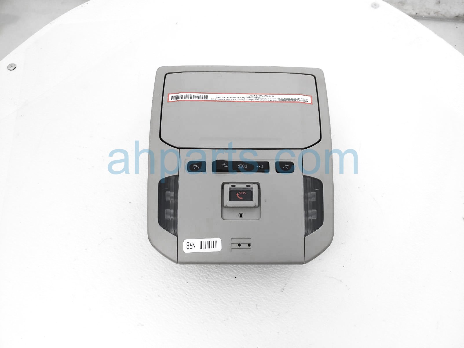 Sold 2022 Toyota Highlander Roof Console / Map Light - Grey 63650-0E361-B0,
