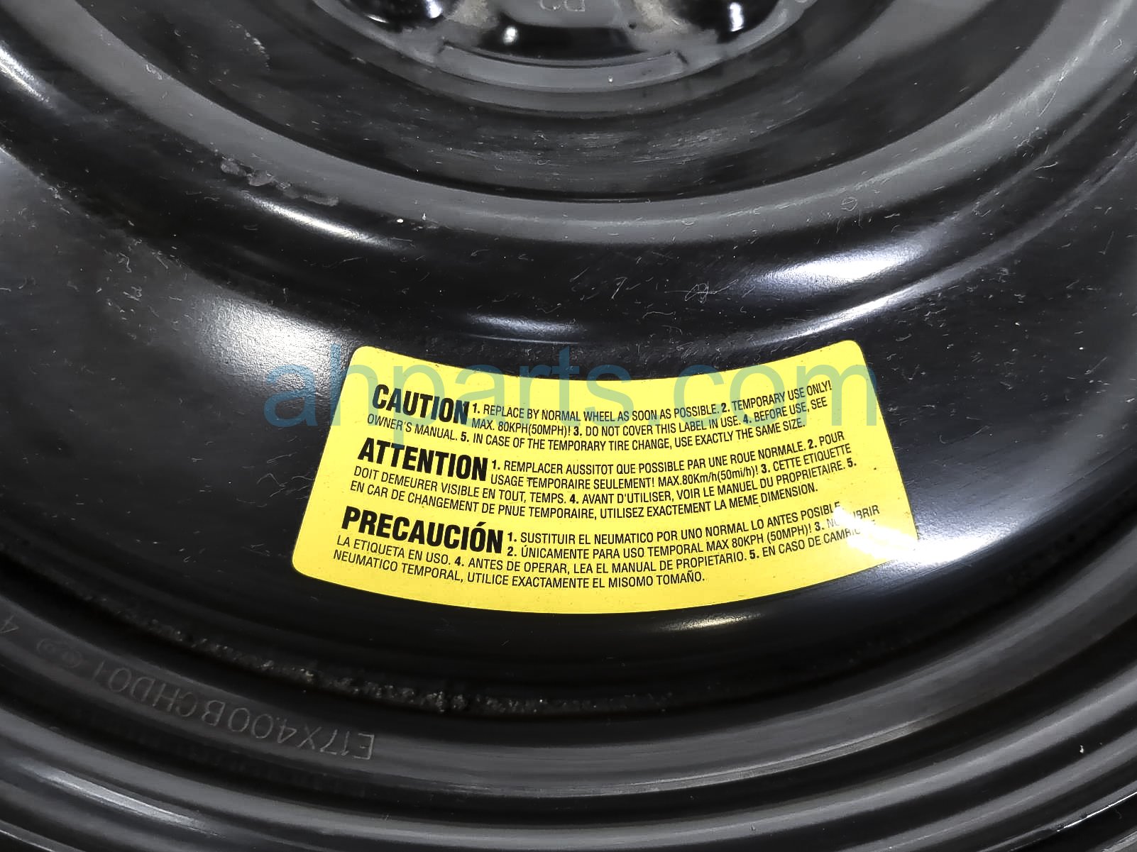 2021 Hyundai Santa Fe Rim T135/90d17 Spare Donut Wheel + Tire 52919-R5100,