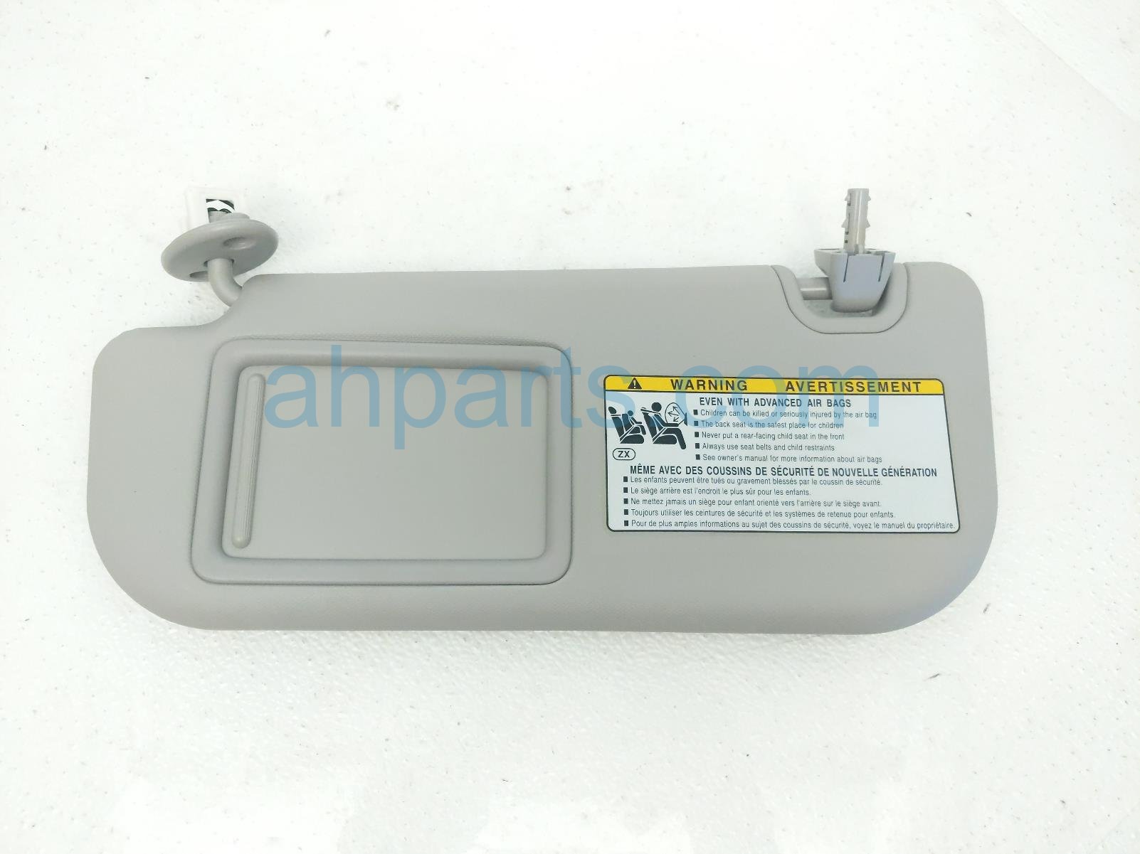 Sold 2021 Toyota Rav 4 Driver Sun Visor - Grey 74320-0R070-B0,
