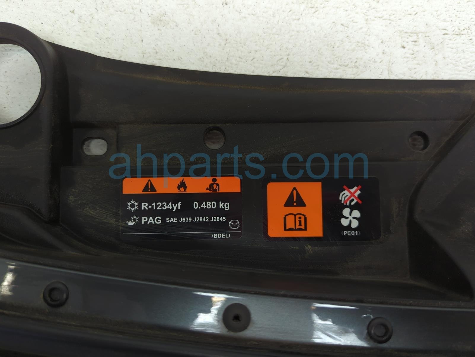 2022 Mazda Cx-30 Front Bumper Upper Face - Gray DGJ1-50-7E0D-2M,