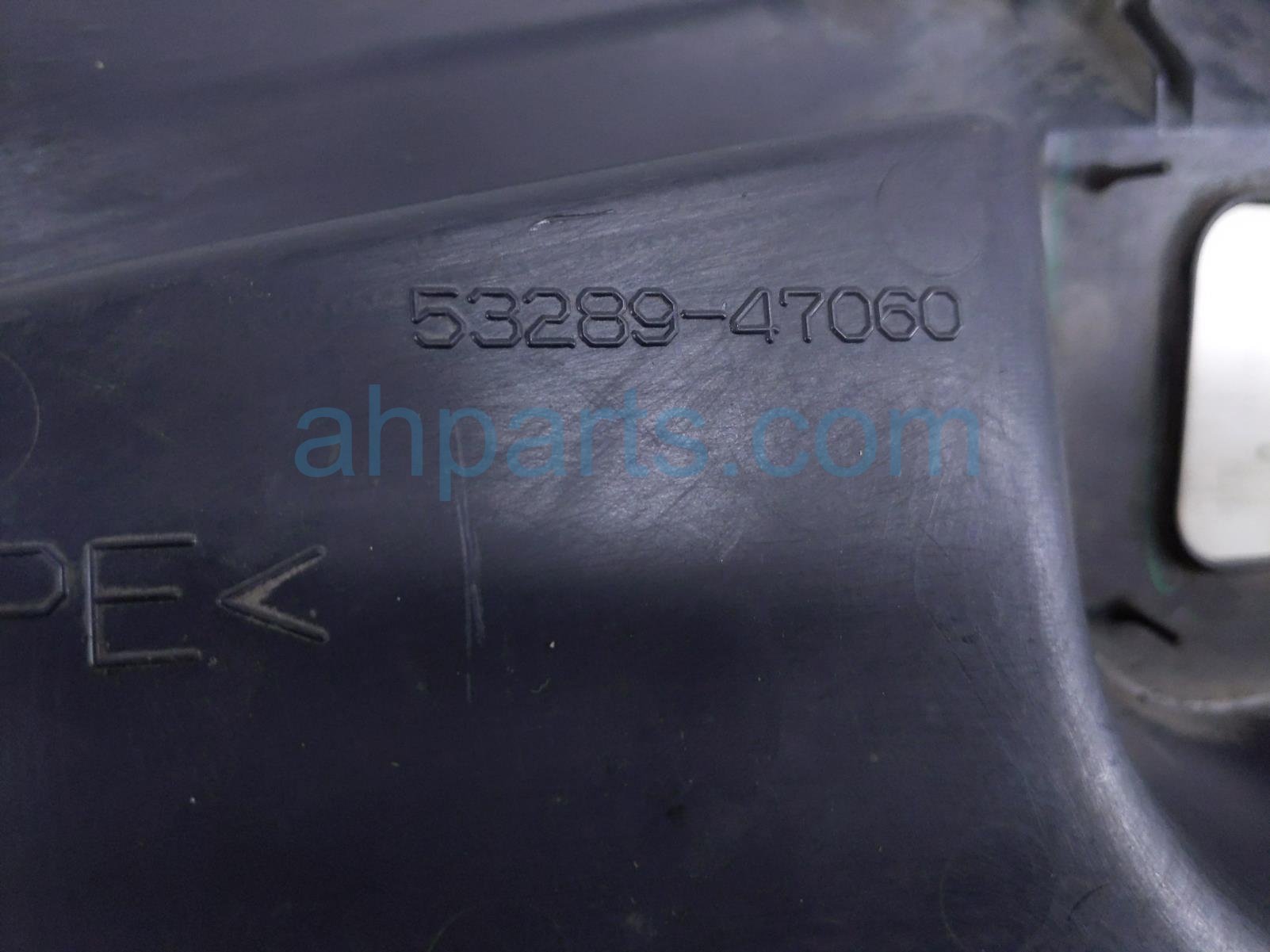 Sold 2017 Toyota Prius Upper Grille Engine Sight Shield 53289-47060,