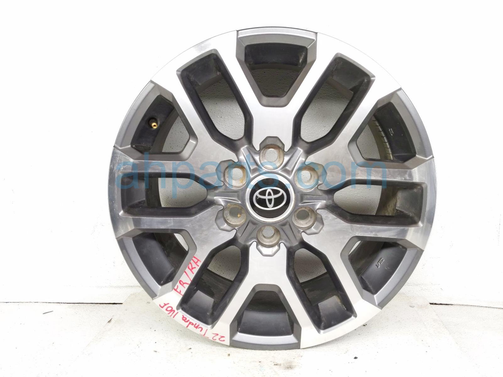 2022 Toyota Tundra 20x8 Single Wheel / Rim - Silver 42611-0C320,