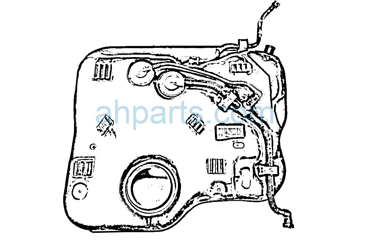 Sold 2015 Toyota Corolla Gas / Fuel Tank 77001-02800