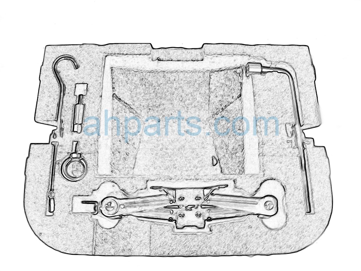 Sold 2006 Honda Pilot Spare Tire Holder 74711-S3V-A02
